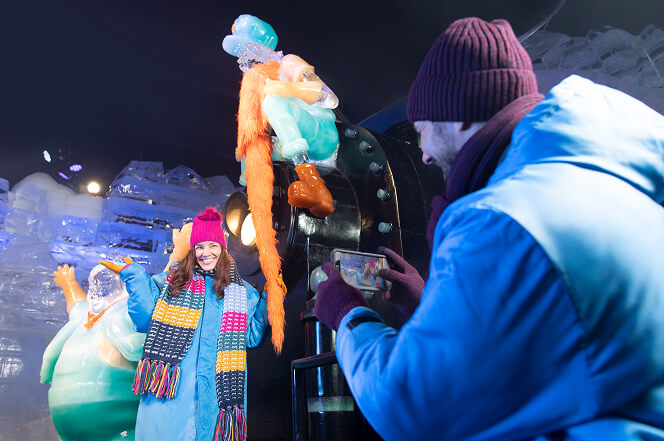 ICE! Sculptures & Polar Express Experience National Harbor 2026 ...